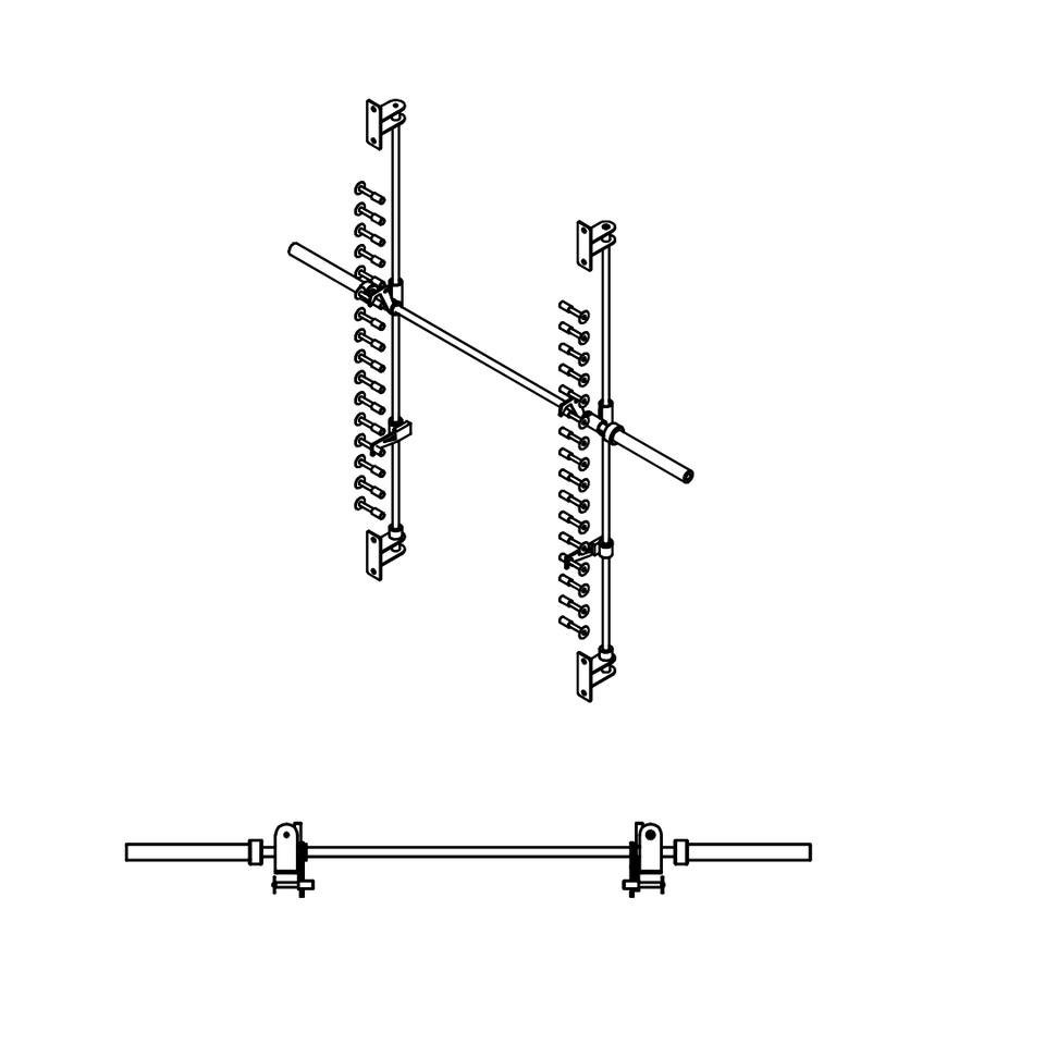 Smith Machine Attachment for Commercial Power Rack | Vulcan Fitness