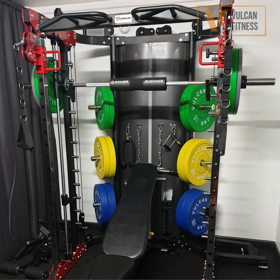 VULCAN Olympic Colour Bumper Plates (150KG SET) | IN STOCK