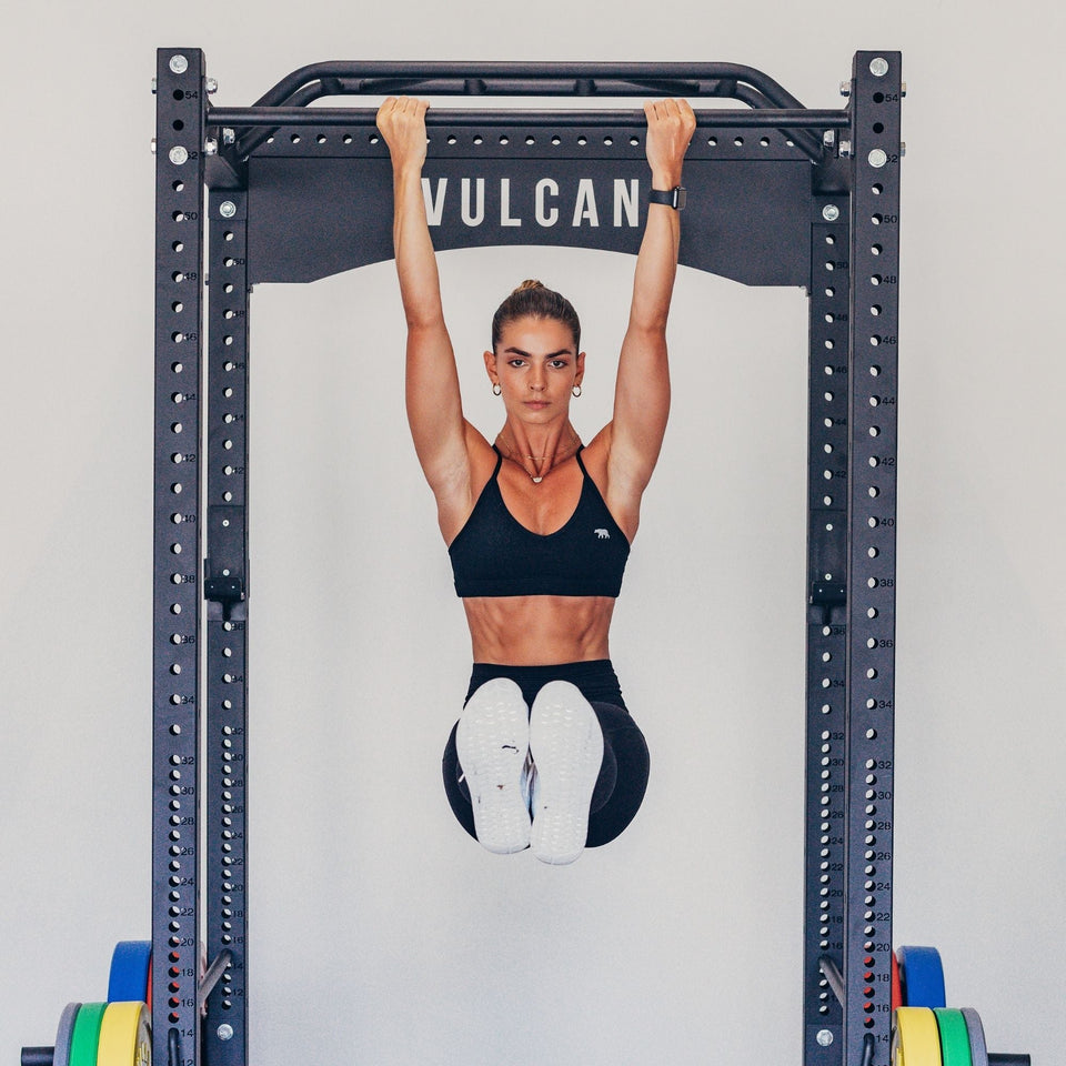 Commercial Power Rack & Lat-Pulldown / Low Row Attachment | Vulcan Fitness