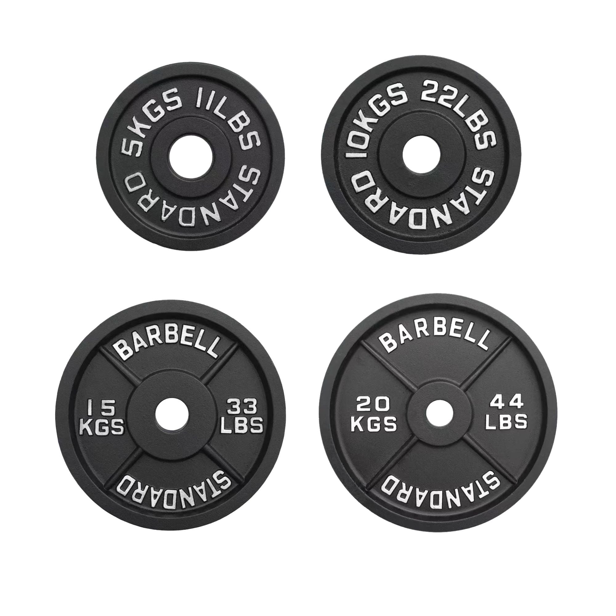 VULCAN Machined Olympic Iron Plates (100KG SET) | IN STOCK